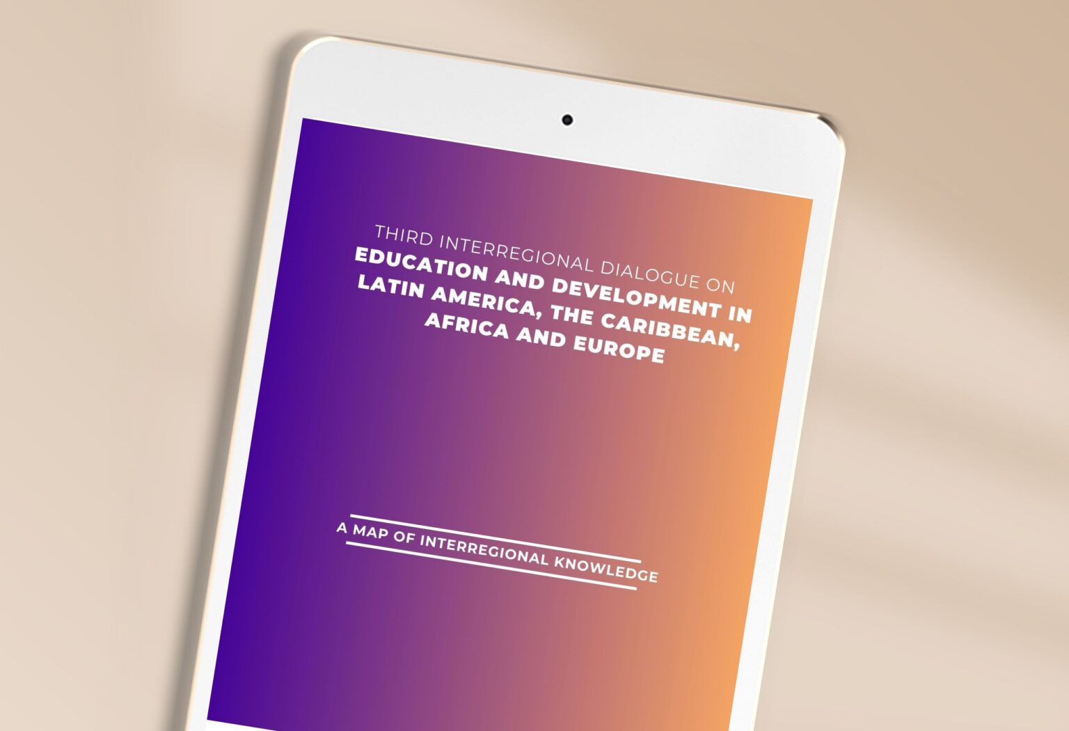 Presentation of the strategic document “A Map of Interregional ...